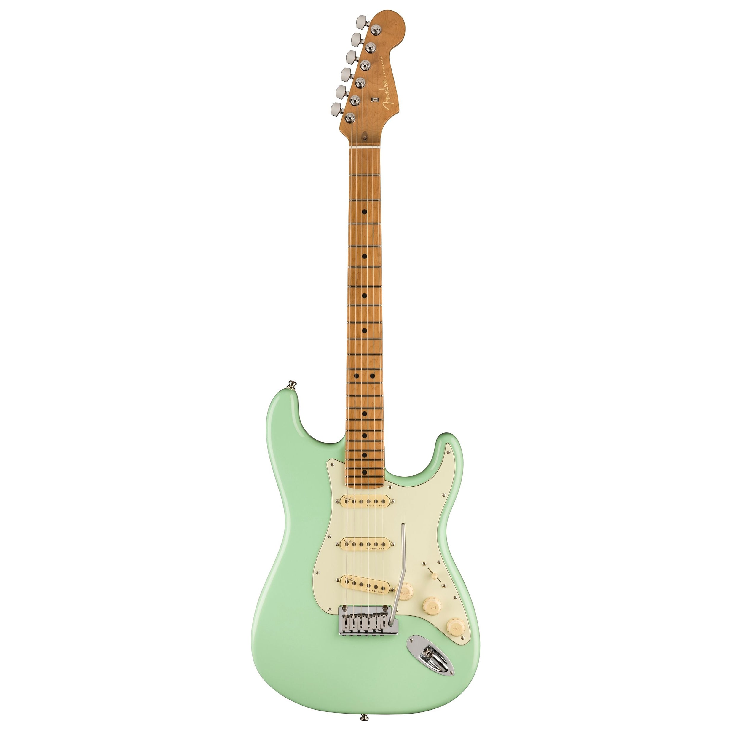 Fender American Ultra Stratocaster®, Maple Fingerboard, Sea Foam Green ...