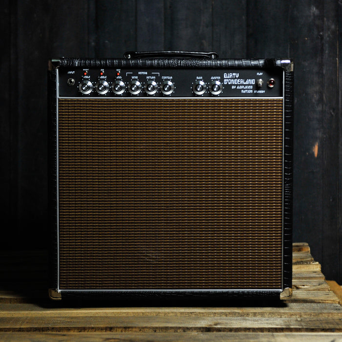 Amplified Nation Dirty Wonderland Combo 50-22W Black Croc / Oxblood Gr ...