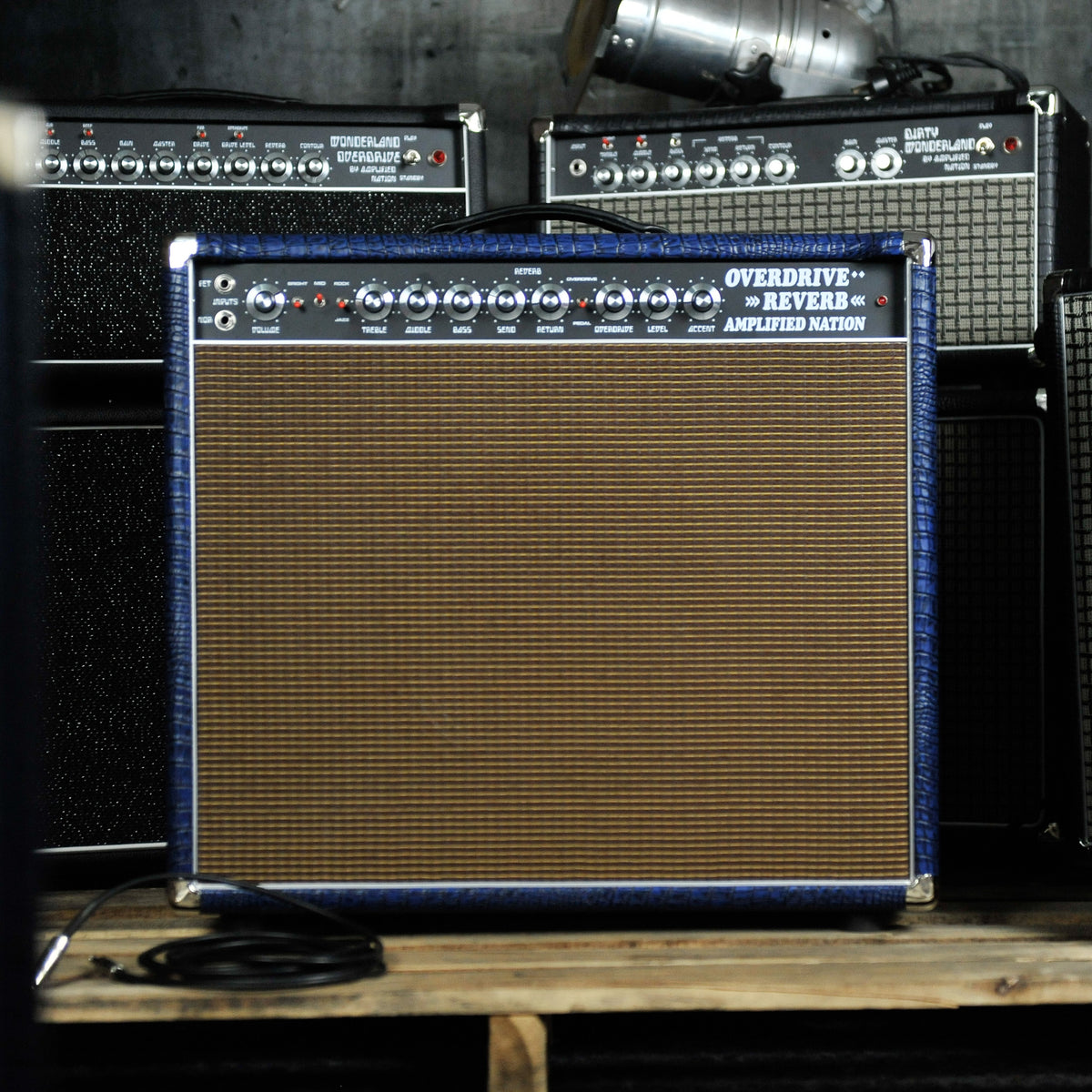 Amplified Nation Overdrive Reverb (Phoenix Fury) Combo 50W Blue Croc ...