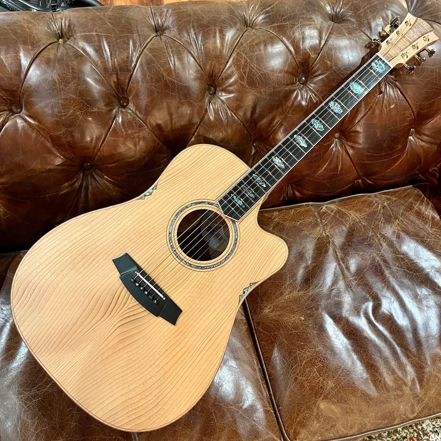 Cole Clark FL3EC COLB - Fat Lady 3 Cedar Of Lebanon Blackwood ...