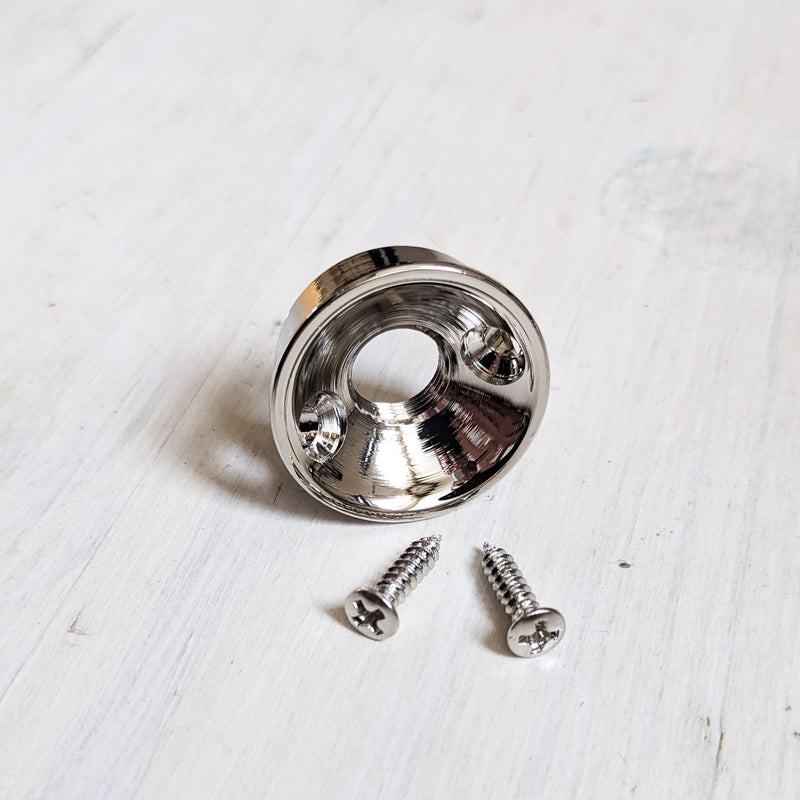Electrosocket Jack Mount Nickel – Gladesville Guitar Factory