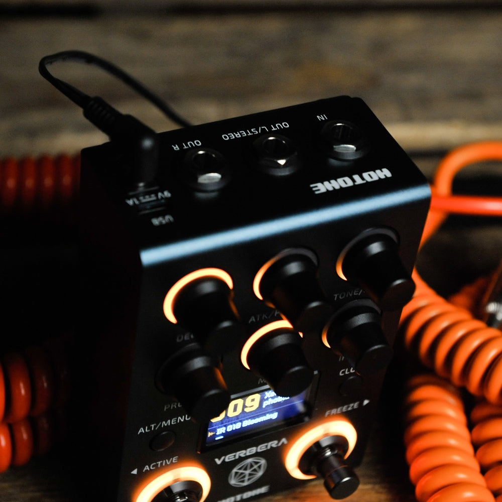 Hotone Verbera Convolution Reverb Clone Pedal – Gladesville Guitar Factory