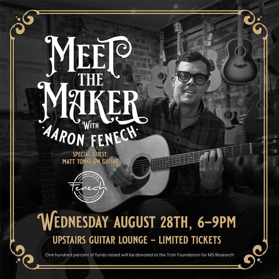 Meet the Maker with Aaron Fenech, Guitar Masterbuilder – Gladesville ...