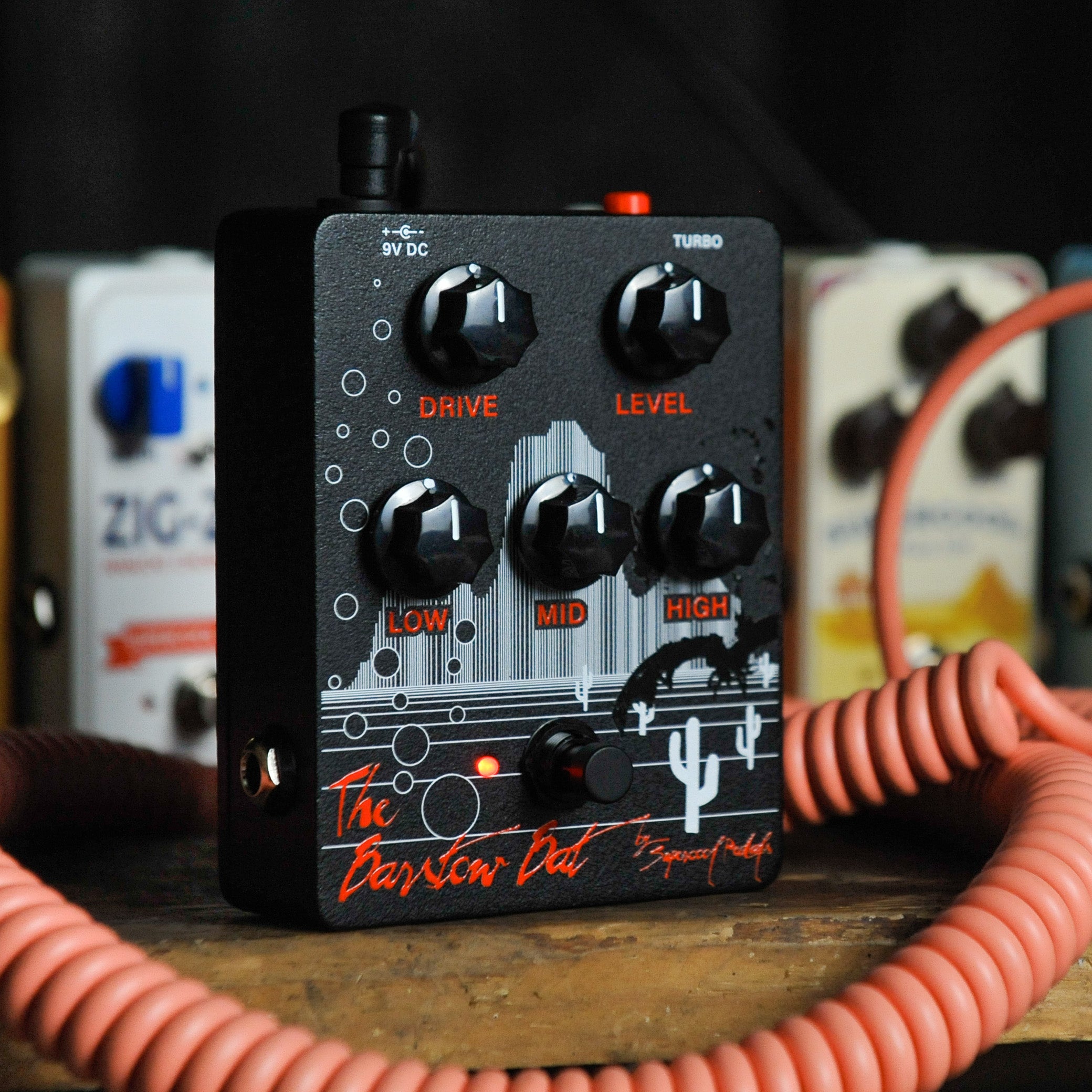 Supercool Pedals The Barstow Bat Limited Black Overdrive – Gladesville ...