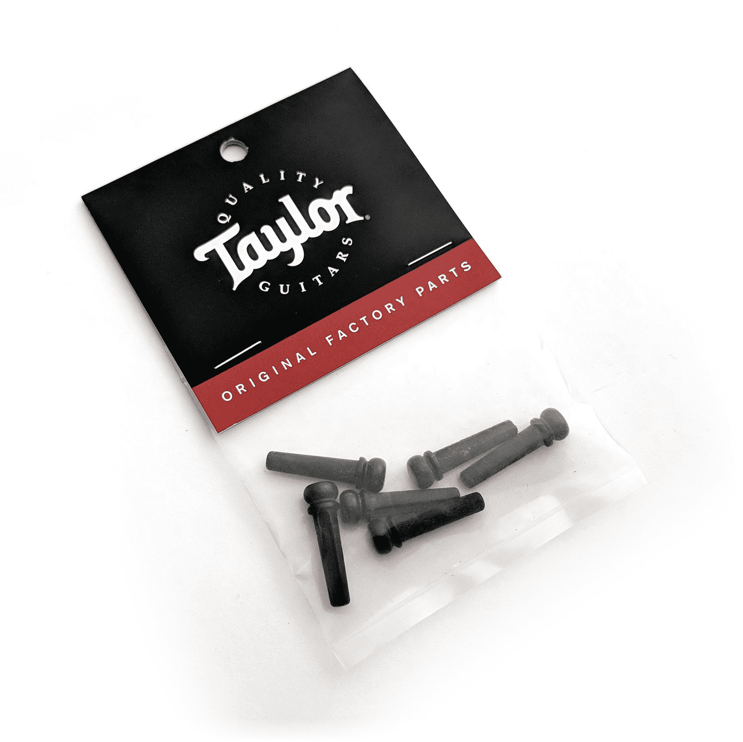 Taylor Bridge Pins, Ebony x 6 – Gladesville Guitar Factory