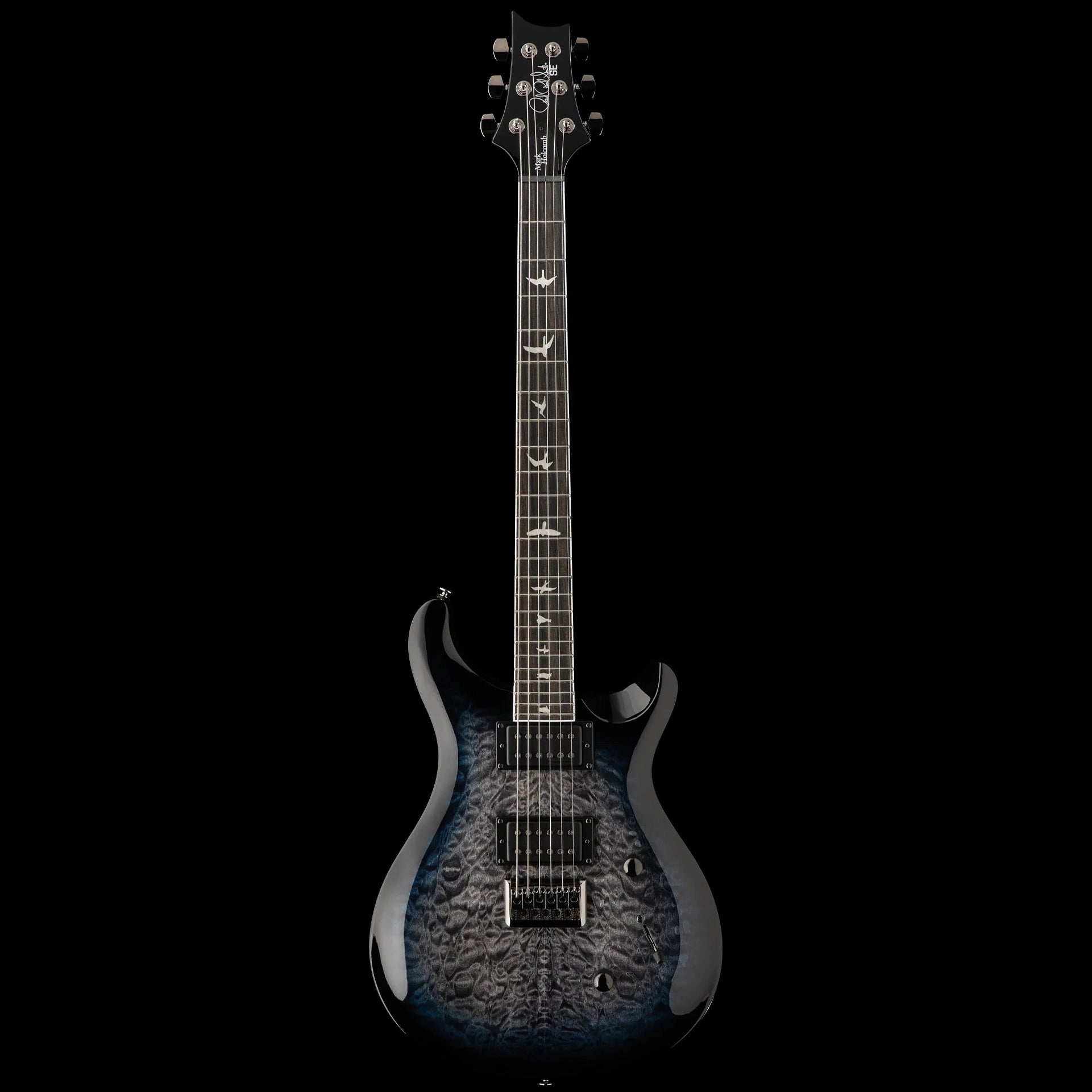 PRS SE Mark Holcomb Holcomb Blue Burst w/Bag – Gladesville Guitar Factory