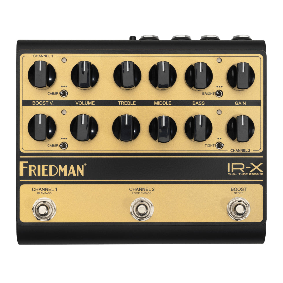 Friedman IR-X 2-Channel All-Tube High Voltage Preamp – Gladesville ...