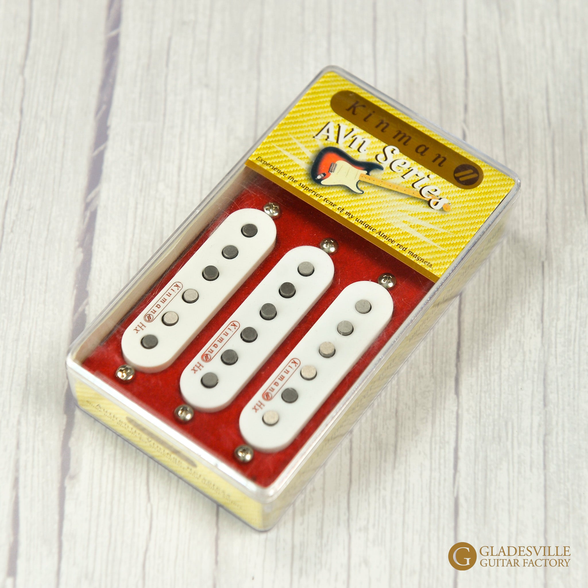 Kinman Perfect Vintage Set White – Gladesville Guitar Factory